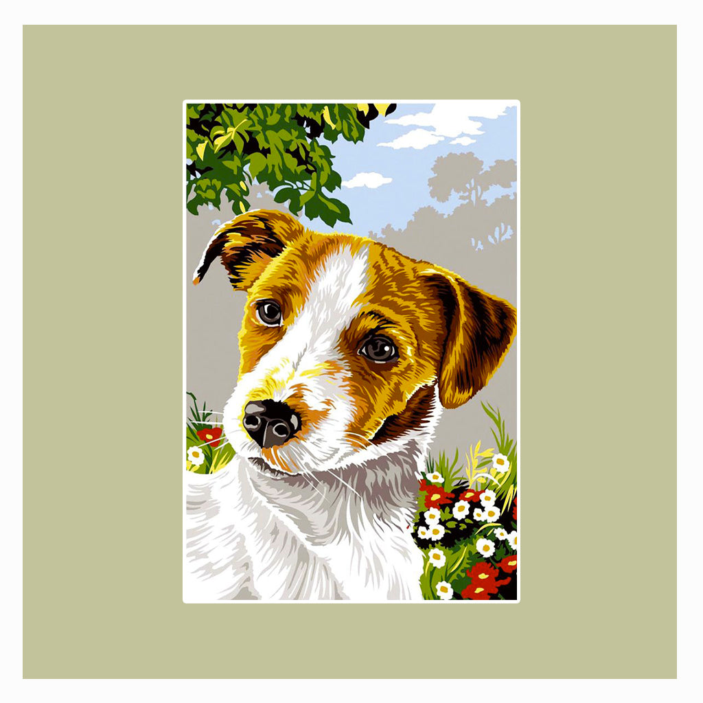 Tenero Jack Russell - Ricamare a Mezzo Punto – La Casa Del Mezzo Punto SRL